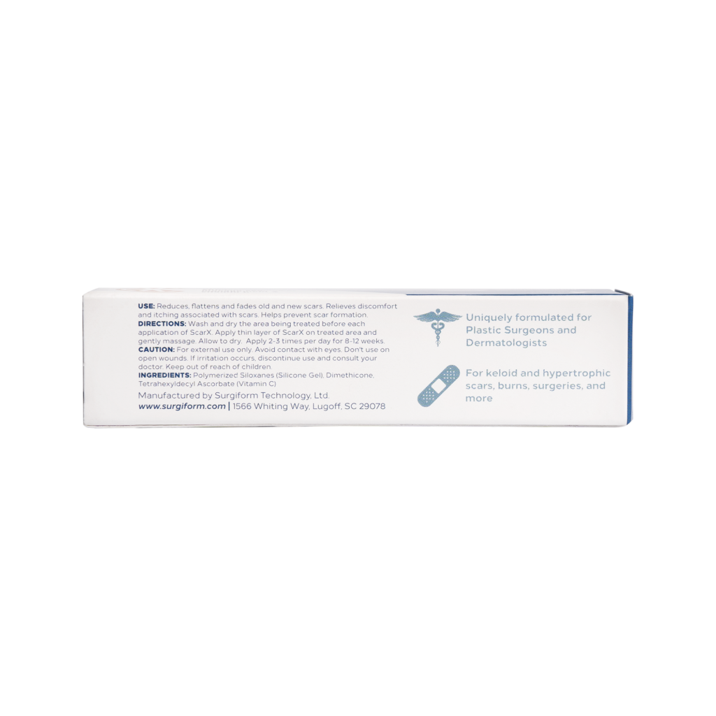 Scarx Silicone Scar Gel + Vitamin C | Surgiform Innovative Surgical ...