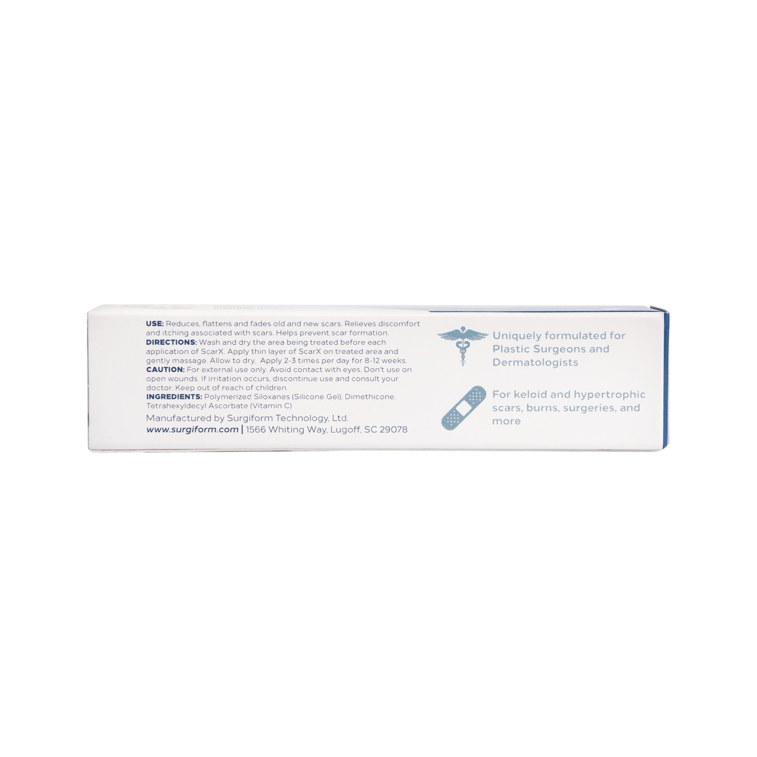 Scarx Silicone Scar Gel + Vitamin C (Box of 10) | Surgiform Innovative ...